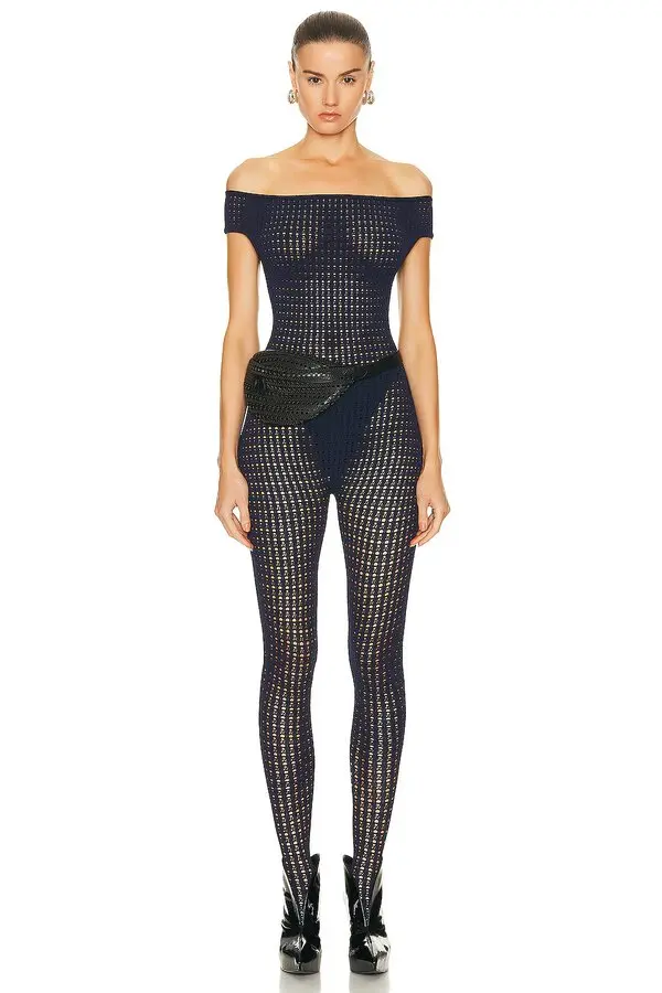 Alaïa Vienne Jumpsuit - Encre