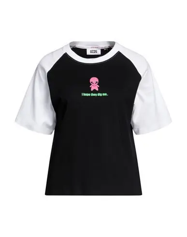 Gcds Cotton Jersey T-shirt - Black
