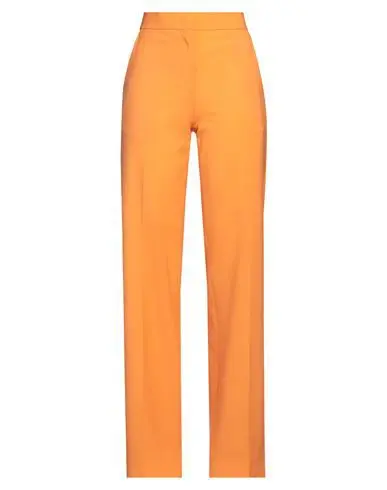 MSGM Pants In Virgin Wool And Elastane - Mandarin