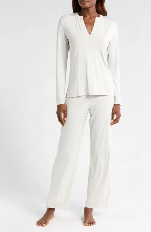 Natori Feathers Elements Pajamas - Ht. Pebblestone
