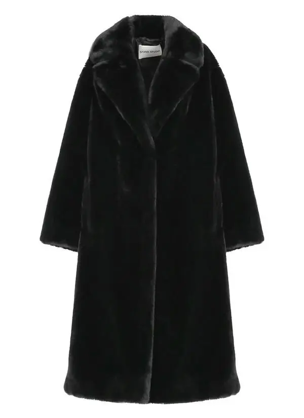 Buy STAND STUDIO Coats - Black At 33% Off | Editorialist