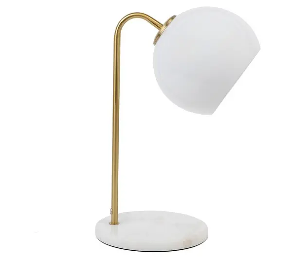 BRIGHTECH Krystal 15.5' Led Arc Table Desk Lamp