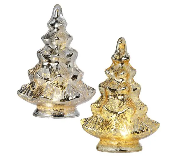 VALERIE PARR HILL 5' Led Tree Set Of 2 Valerie