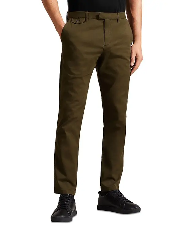Ted Baker London Haydae Slim Fit Chino Pants - Khaki