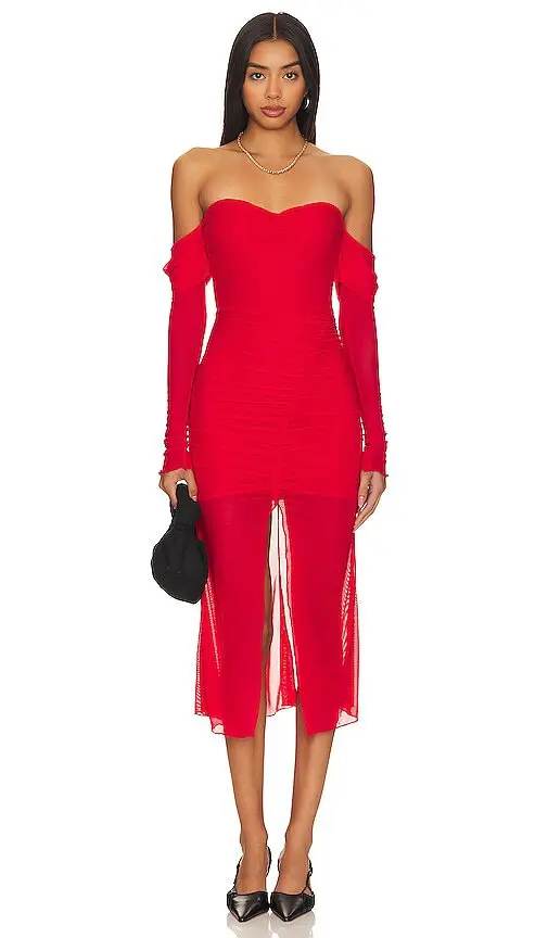 Majorelle Elise Midi Dress