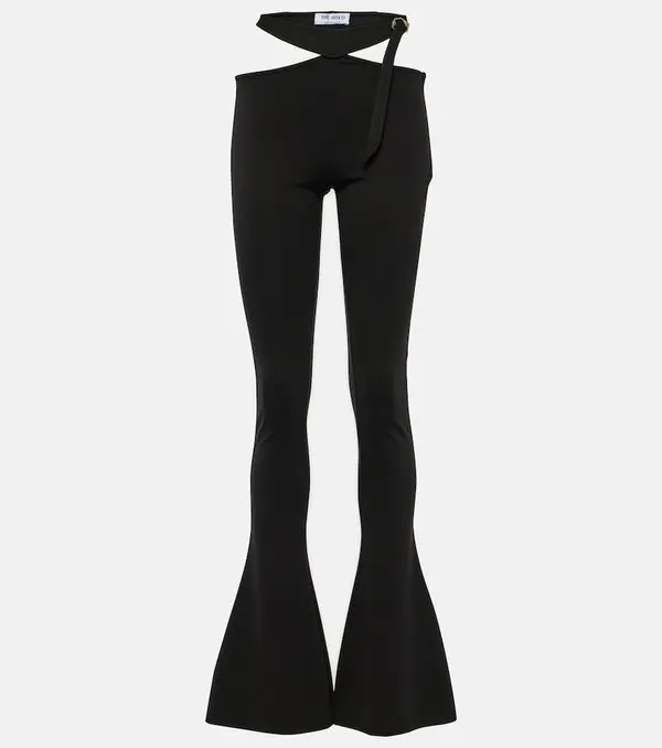 Attico Cutout Flared Pants
