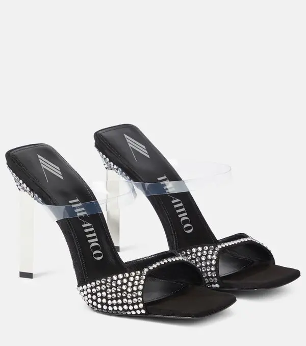 Attico Adele Embellished Sandals