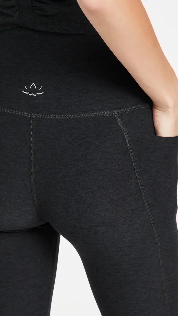 Beyond Yoga Spacedye Out Of Pocket High Waisted Midi Leggings