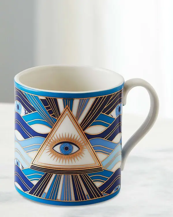 Jonathan Adler Druggist 12 Oz. Mugs, Set Of 4
