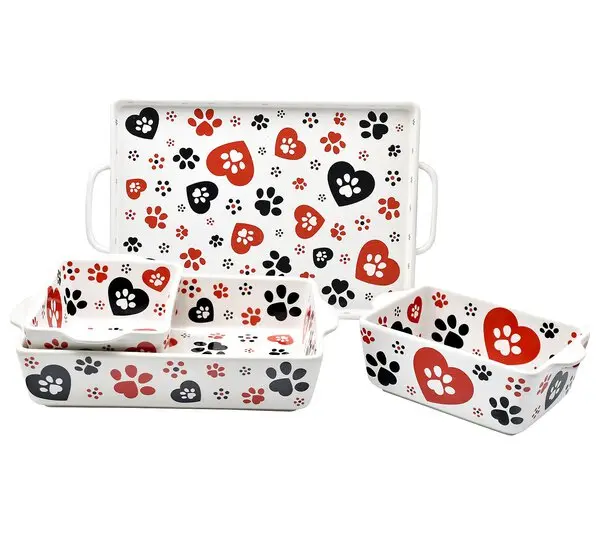 TEMP-TATIONS Seasonal 4-piece Nestable Bake Set