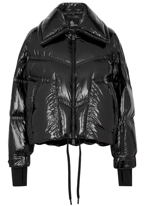 Moncler Cluses Quilted Shell Jacket - Black