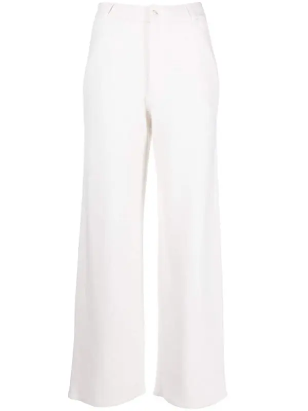 Guest In Residence Cashmere-blend Tailored Trousers - Neutrals