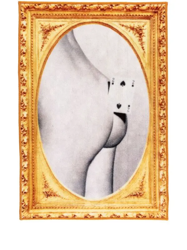 SELETTI Two Of Spades Mat