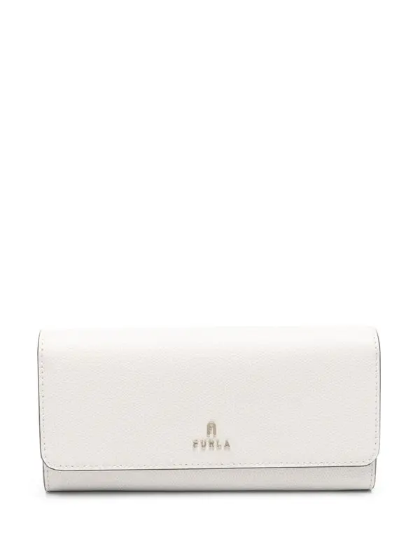 Furla Camelia Continental Leather Wallet - White