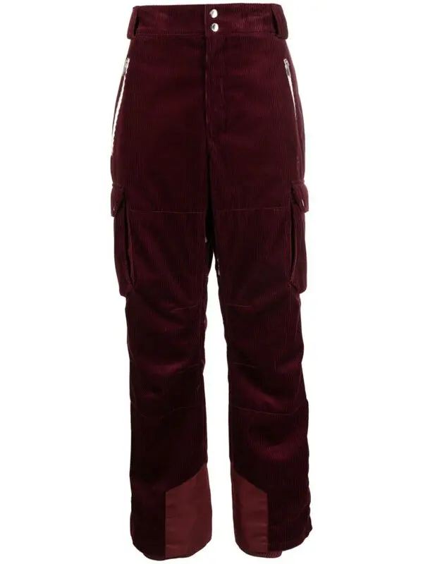 Brunello Cucinelli Logo-embroidered Corduroy Trousers