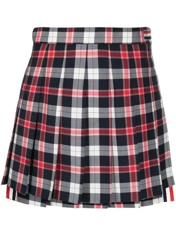 Thom Browne School Uniform Mini Skirt