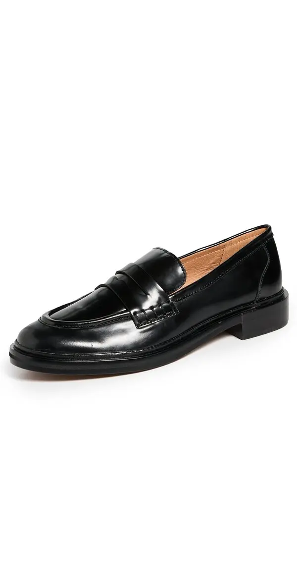 Madewell The Vernon Loafers - True Black