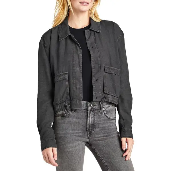 Splendid Breck Utility Jacket - Lead