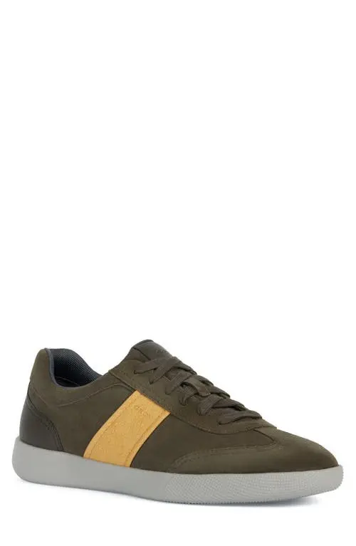 Geox Rieti Sneaker - Military/mustard