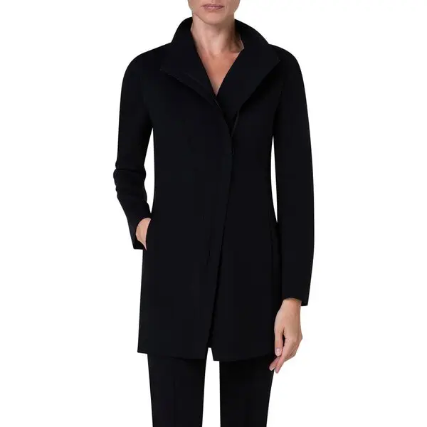 Akris Jersey Moto Zip Jacket