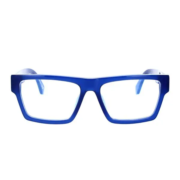 Off-White Square Acetate Eyeglasses - Blue