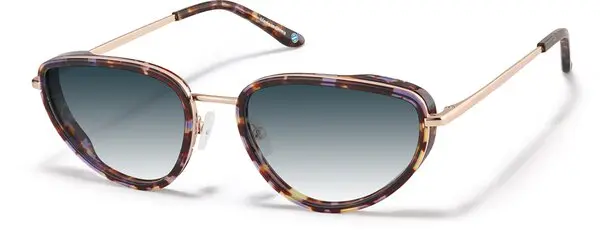 Zenni Cat-eye Full Rim Frame Sunglasses - Pattern