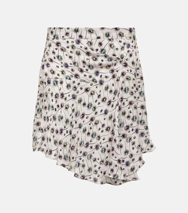 Isabel Marant Selena Printed Miniskirt - Multicoloured
