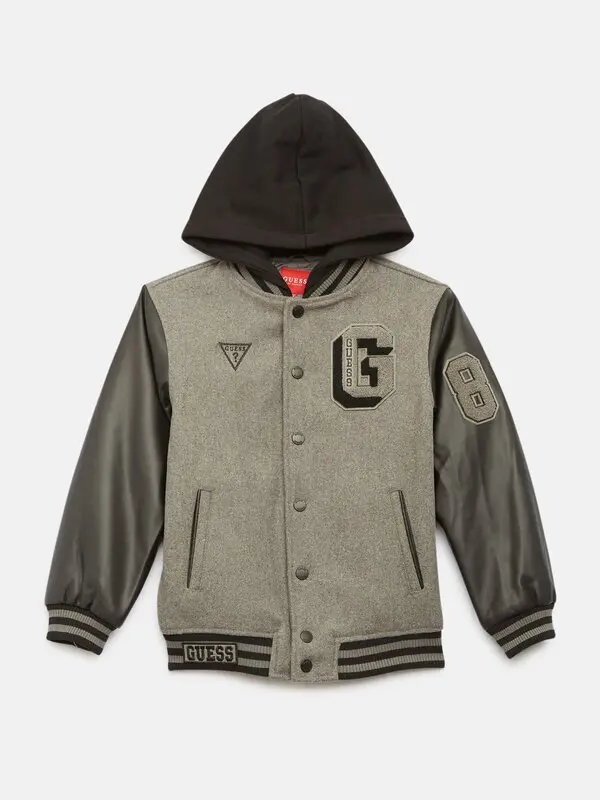 Buy GUESS FACTORY Park Varsity Jacket - Multi At 40% Off | Editorialist