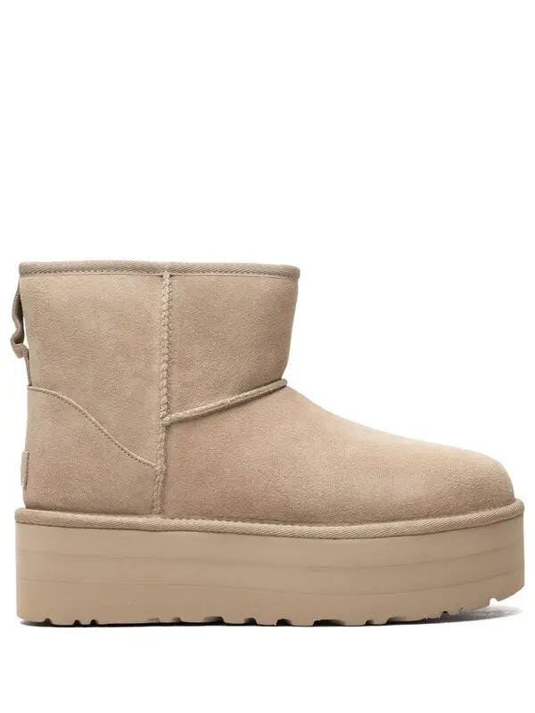 UGG Classic Mini Platform 50.8mm Boots - Neutrals