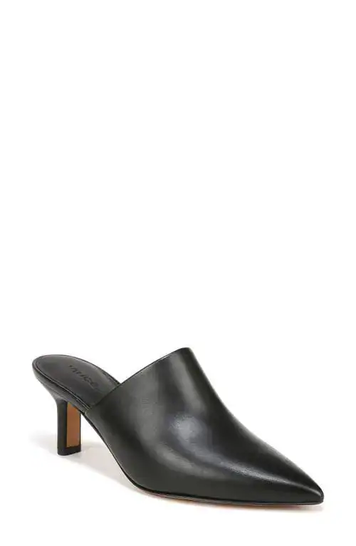 Vince Penelope Mule In Black - 35% Off | Editorialist