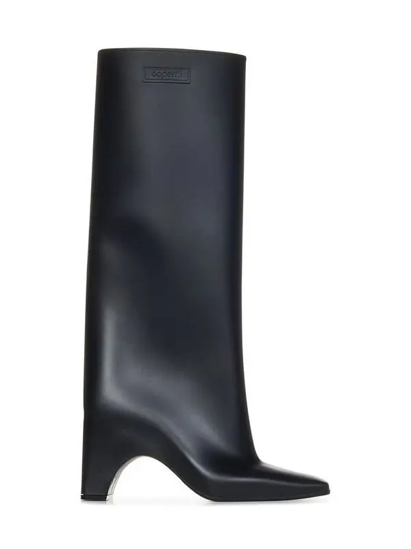 Buy Coperni Rubber Bridge Boots - Black At 33% Off | Editorialist