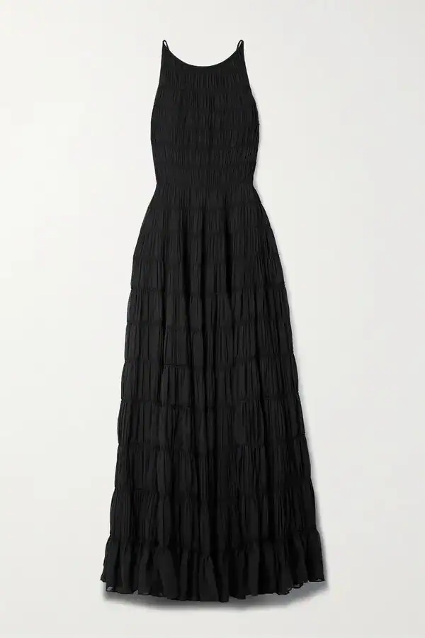 formal dress for men near me Aje Violette Bubble Hem Maxi Dress main image 0