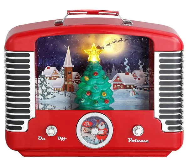 MR. CHRISTMAS 12 Nostalgic Tree Radio