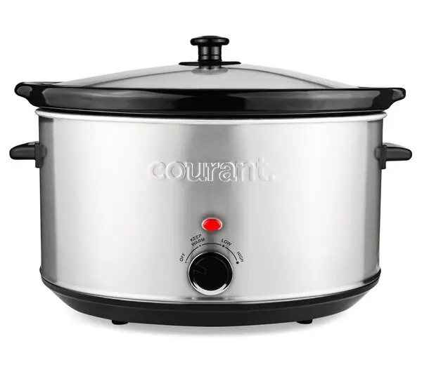 COURANT 8.5-qt Oval Shape Stainless Steel Slow Ooker
