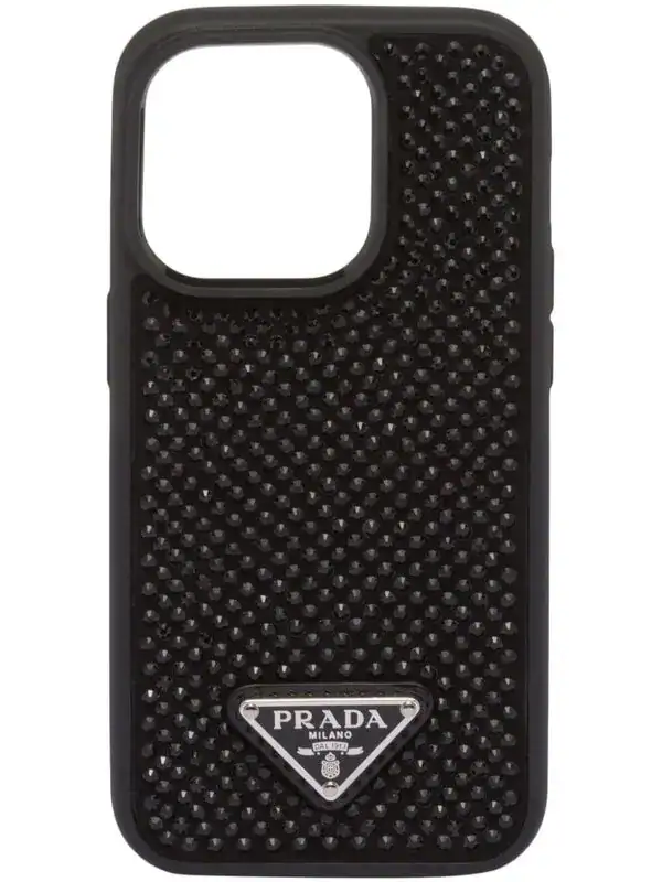 超美品 PRADA iPhone14 スマホ ケース レザー ピンク iPhone14 PRADA