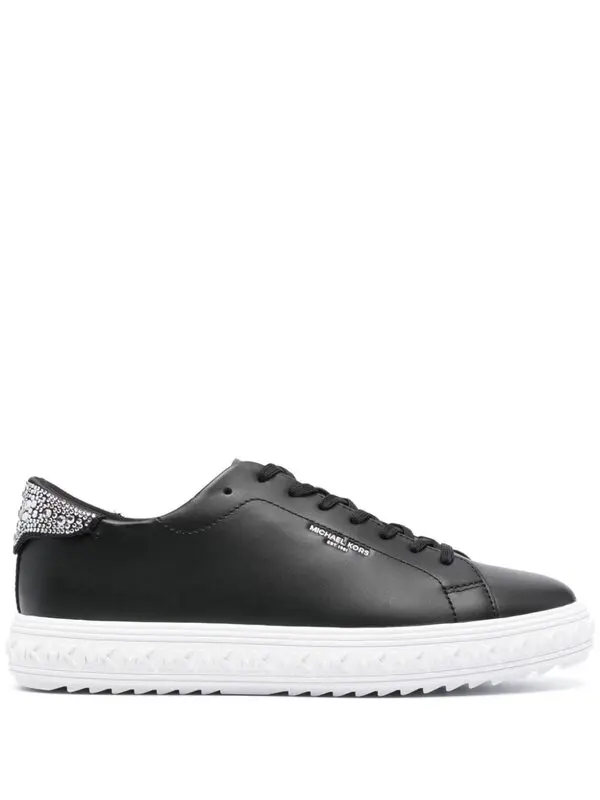 Michael Kors Logo-print Leather Sneakers