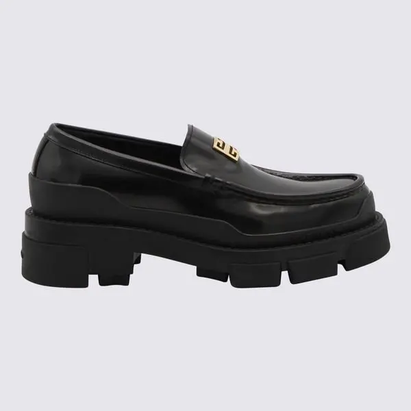 Buy Givenchy Leather Terra Loafers - Black At 33% Off | Editorialist