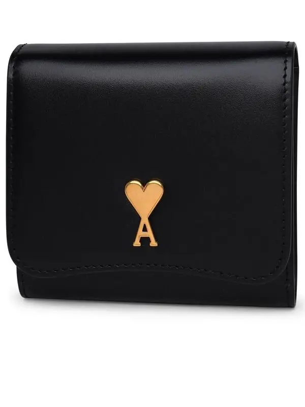 Buy Ami Paris Ami Paris Wallet Logo - Black At 33% Off | Editorialist
