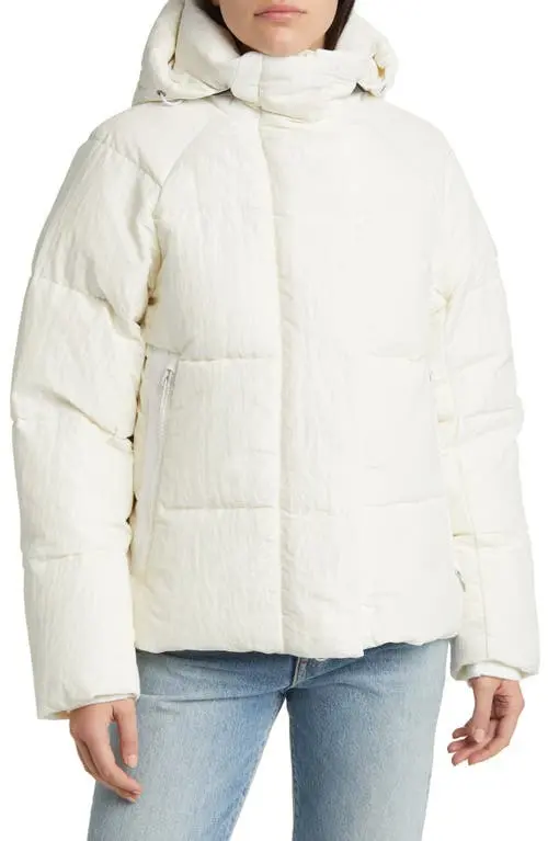 Canada Goose Junction Water Repellent 750 Fill Power Down Parka - Northstar White