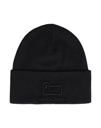 Woolrich Cotton-wool Knit Beanie - Black