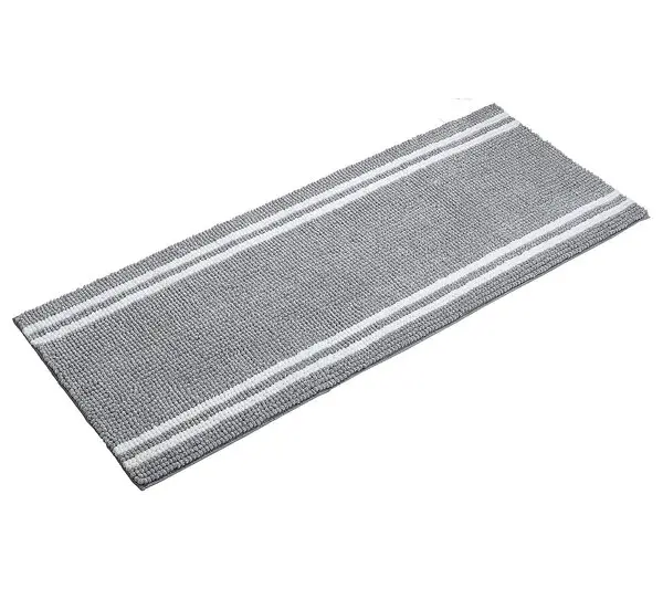 VCNY HOME Hotel Stripe Noodle Bath Runner