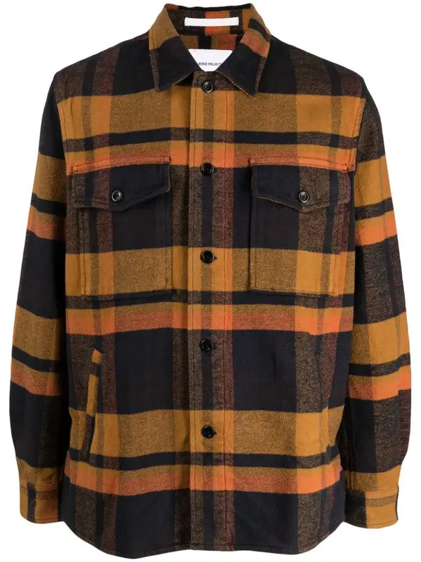 Norse Projects Julian Plaid-check Shirt Jacket