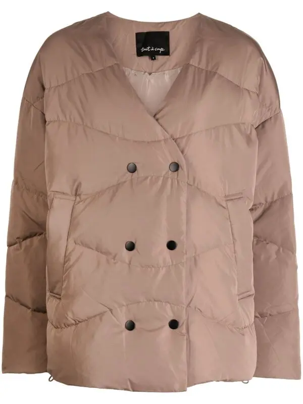 TOUT A COUP Double-breasted Padded Jacket