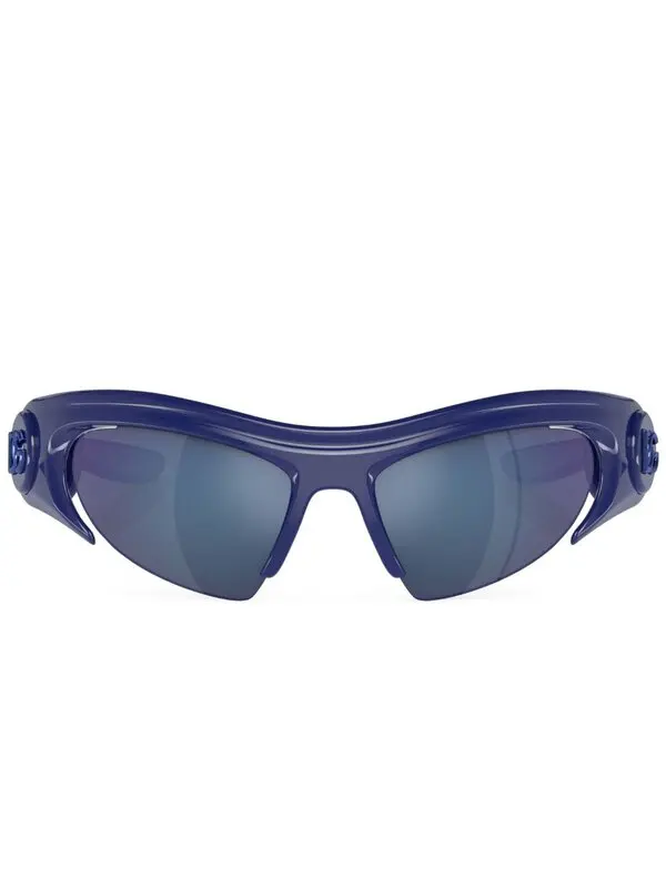 Dolce & Gabbana Shield-frame Tinted Sunglasses