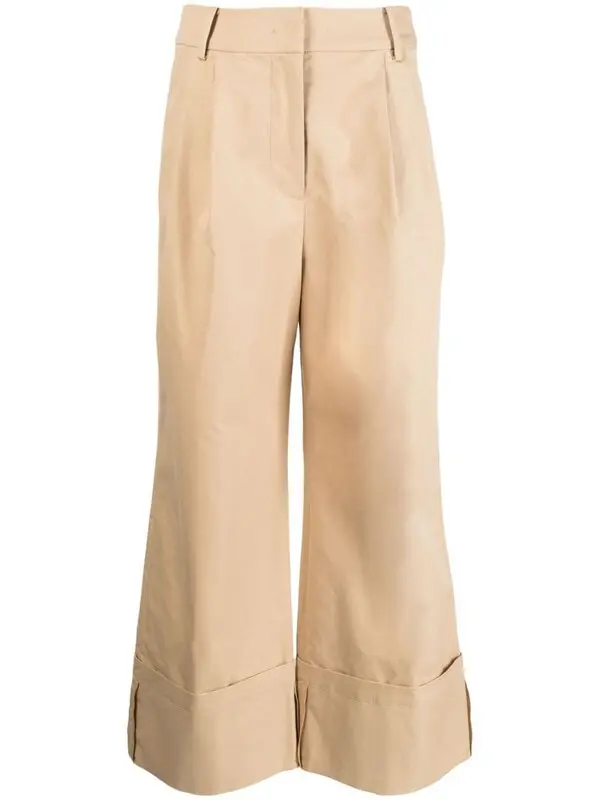 REJINA PYO Macie Cotton-blend Trousers
