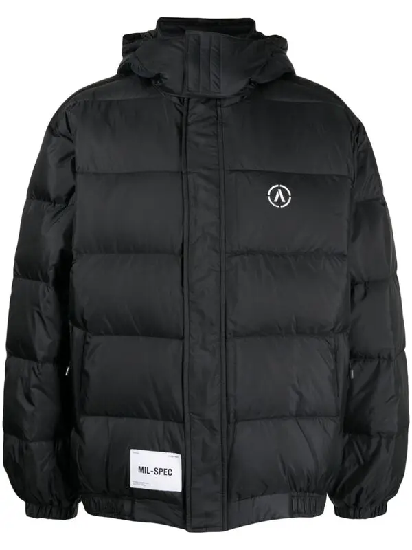 Izzue Logo-print Padded Jacket