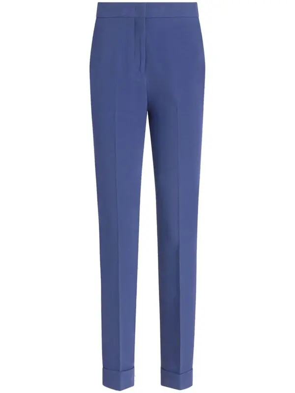 Etro High-waist Cropped Trousers