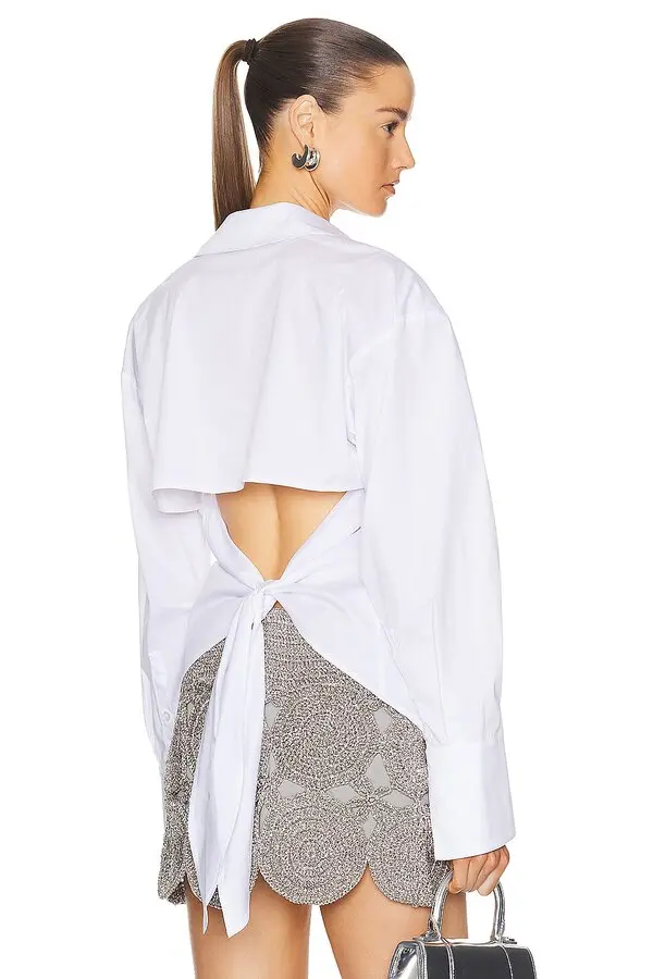 SIMONMILLER Loch Button-up Shirt - Macadamia