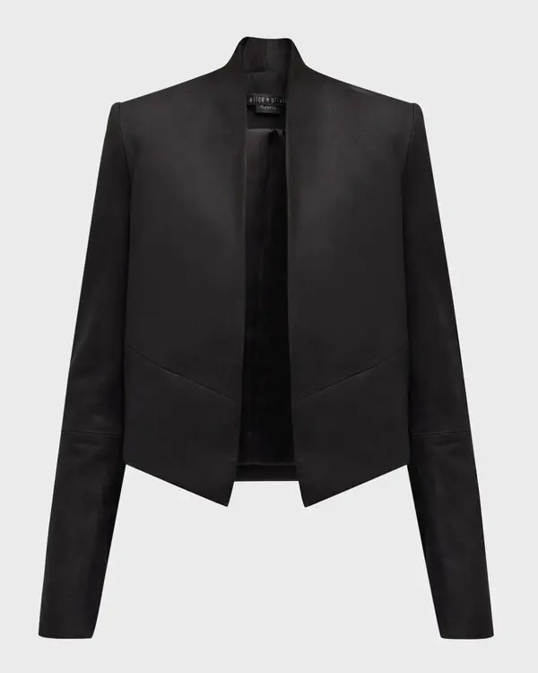Alice + Olivia Harvey Suede Jacket