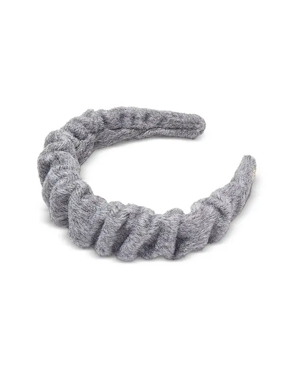 Lele Sadoughi Kelly Felted Wool Headband - Gray | Editorialist